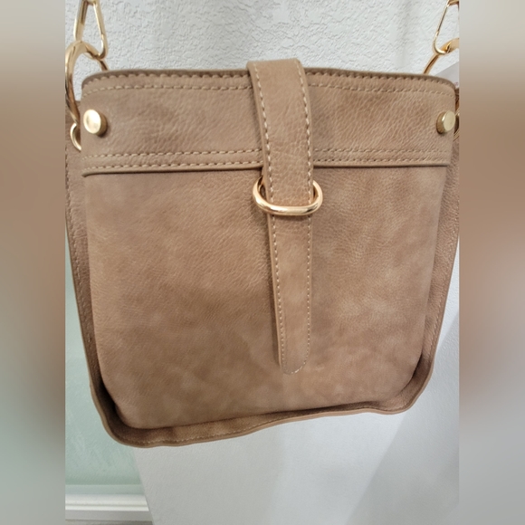 Calin collection | Bags | Nwt Tan Purse With Camo Guitar Strap | Poshmark